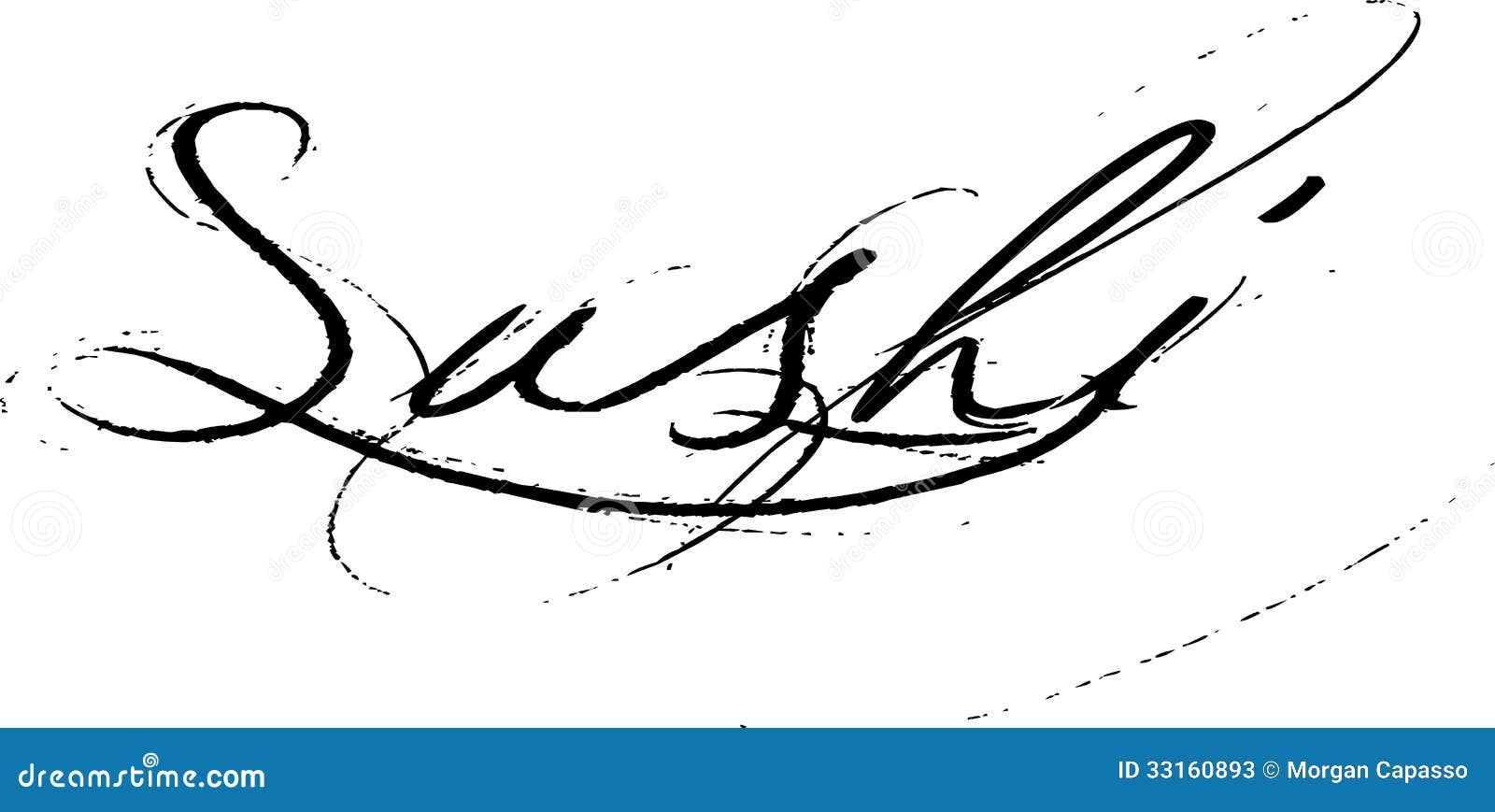 Word Sushi stock vector. Illustration of design, white - 33160893