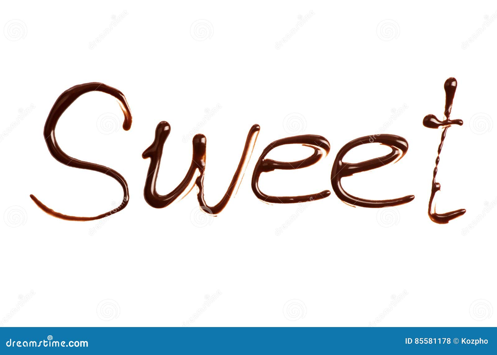 The Word Sweet In Cursive