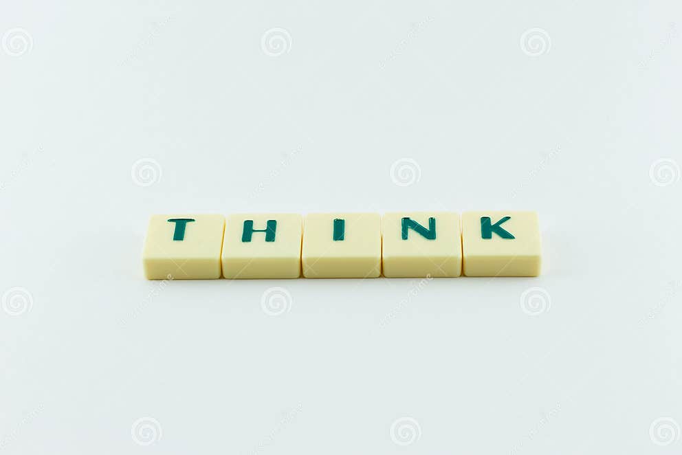 Word think stock image. Image of knowledge, ideas, letter - 78224599