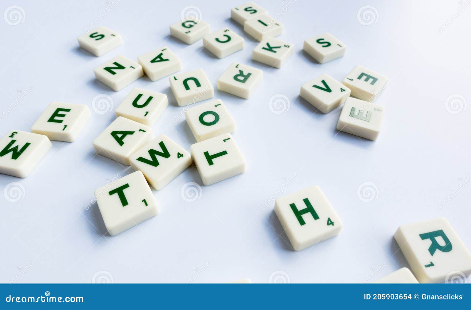 Word tiles stock photo. Image of communicate, talk, letters - 205903654