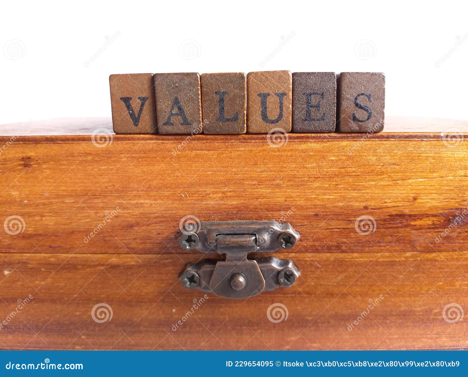 Word Values from Wooden Blocks Stock Image - Image of value, integrity ...