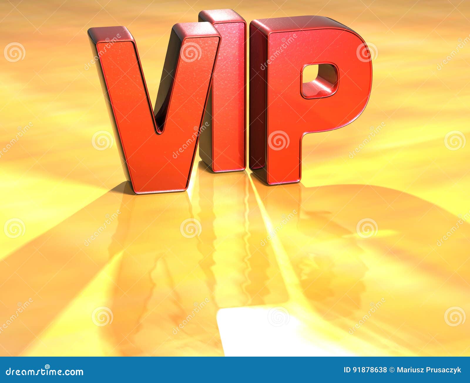 Word VIP on Yellow Background Stock Illustration - Illustration of ...