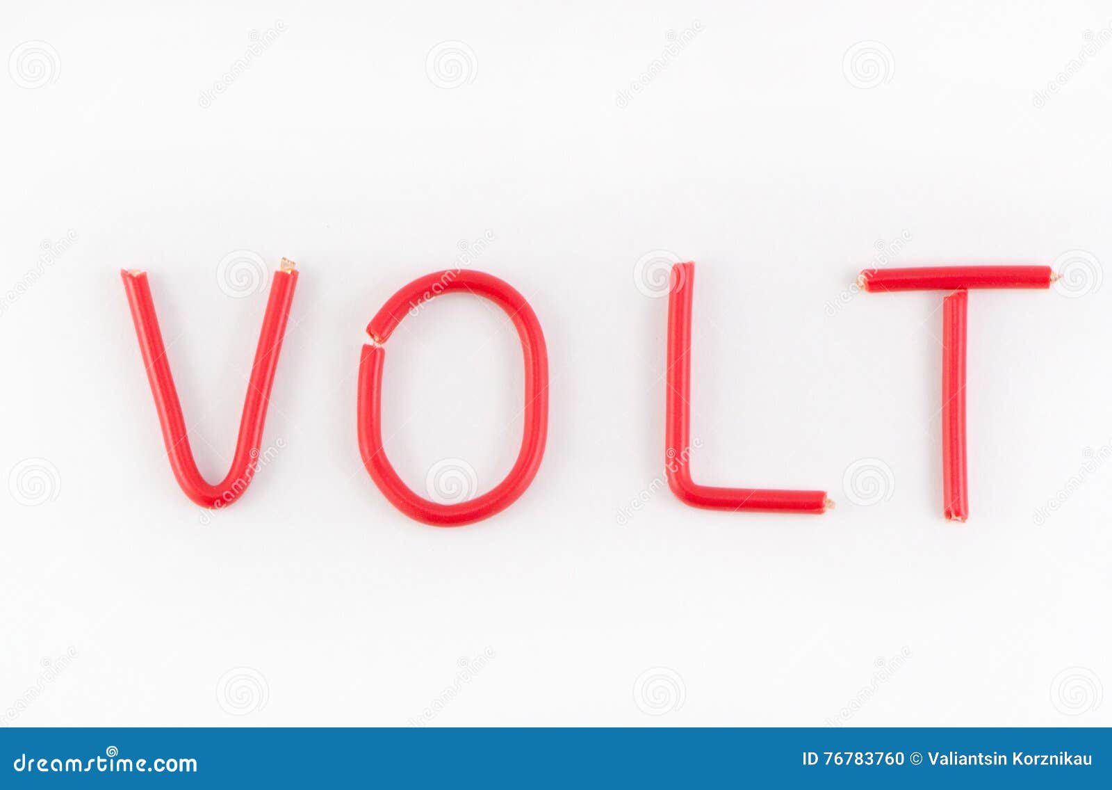 Word volts wires stock photo. Image of house, power, auto - 76783760