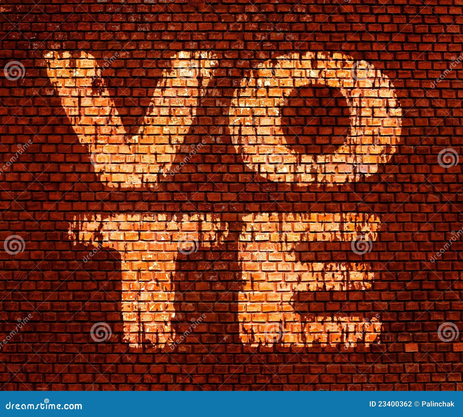 Word Vote on a brick wall stock photo. Image of rough - 23400362