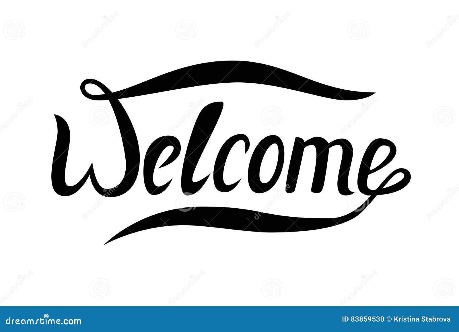 Word WELCOME In Different Languages, Greeting Word Cloud Cartoon Vector ...