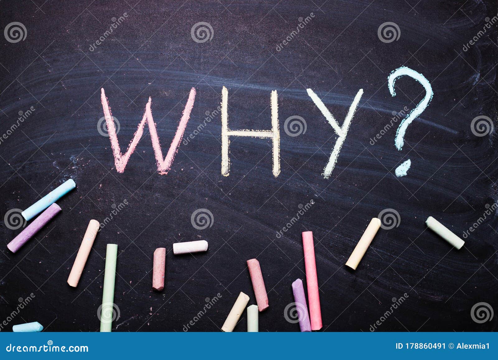 The Word Why.Question Concept Stock Image - Image of text, paper: 178860491