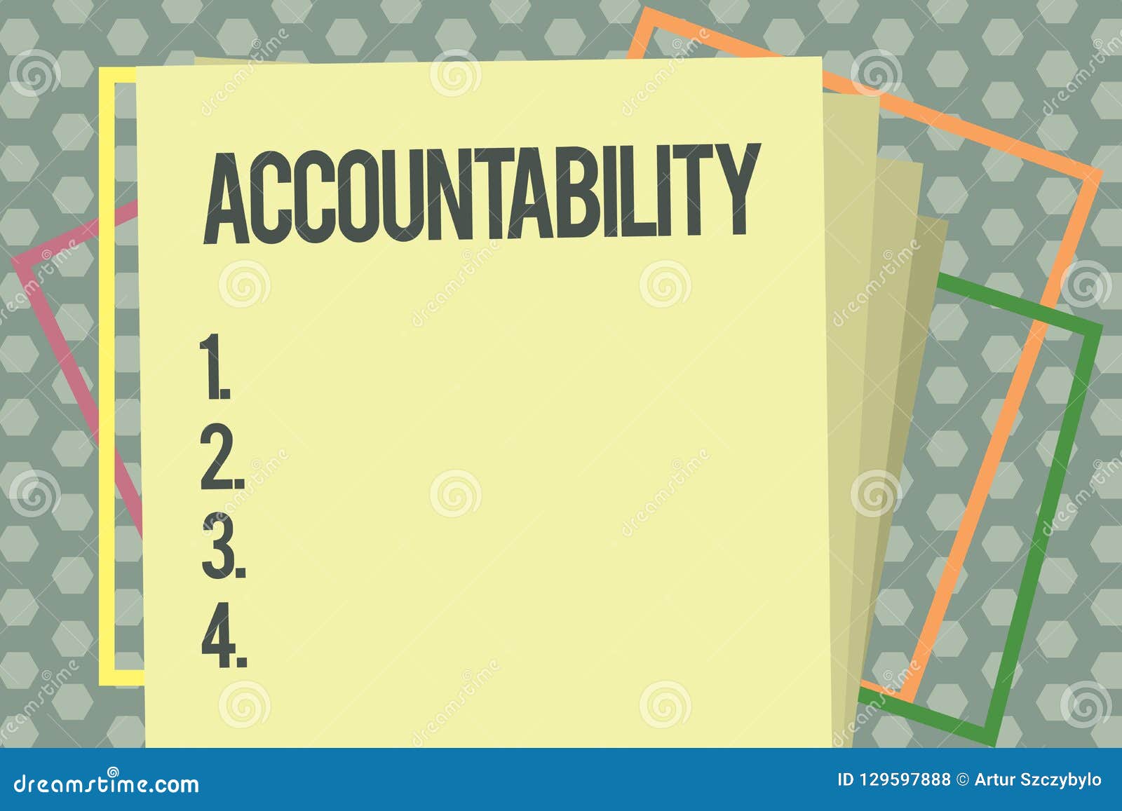 Word Writing Text Accountability. Business Concept for State of Being ...