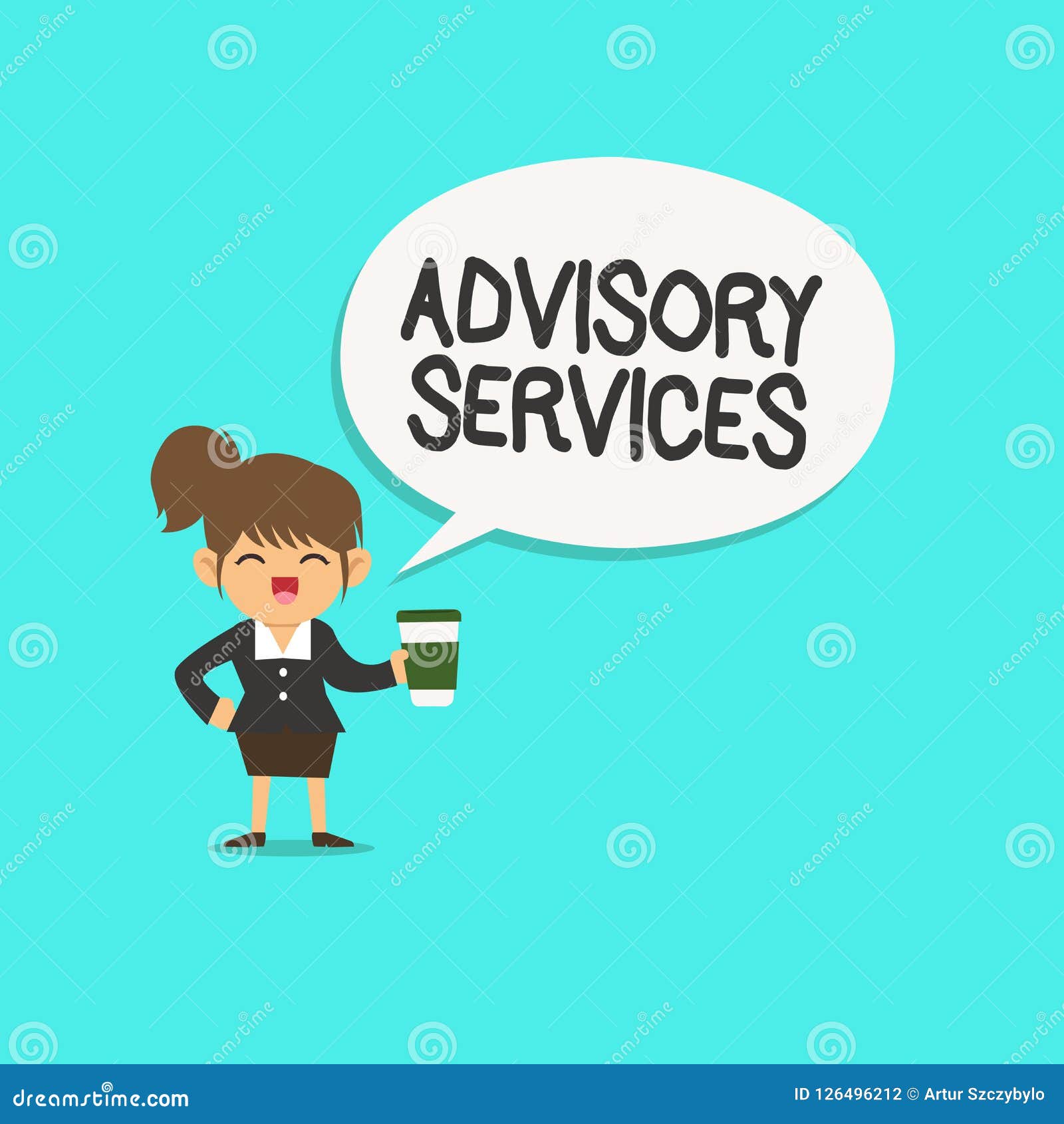 Word Writing Text Advisory Services. Business Concept for Support ...