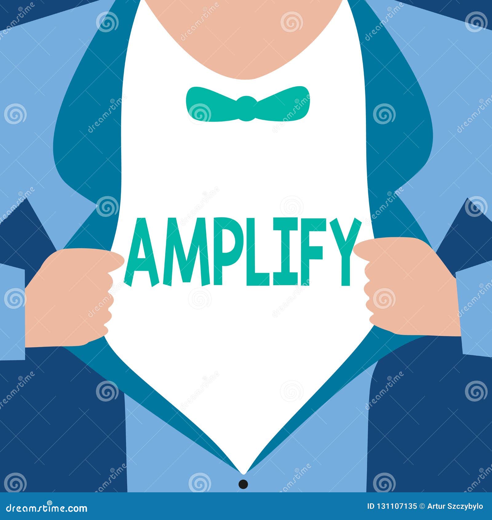 Word Writing Text Amplify. Business Concept for Make Something Bigger ...