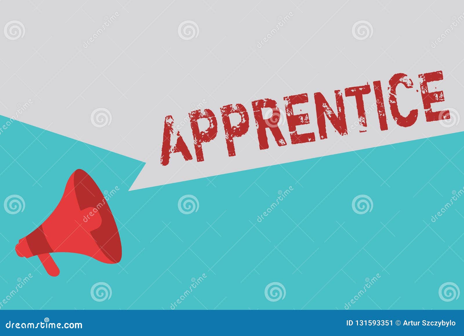 Word Writing Text Apprentice. Business Concept for Person Learning ...