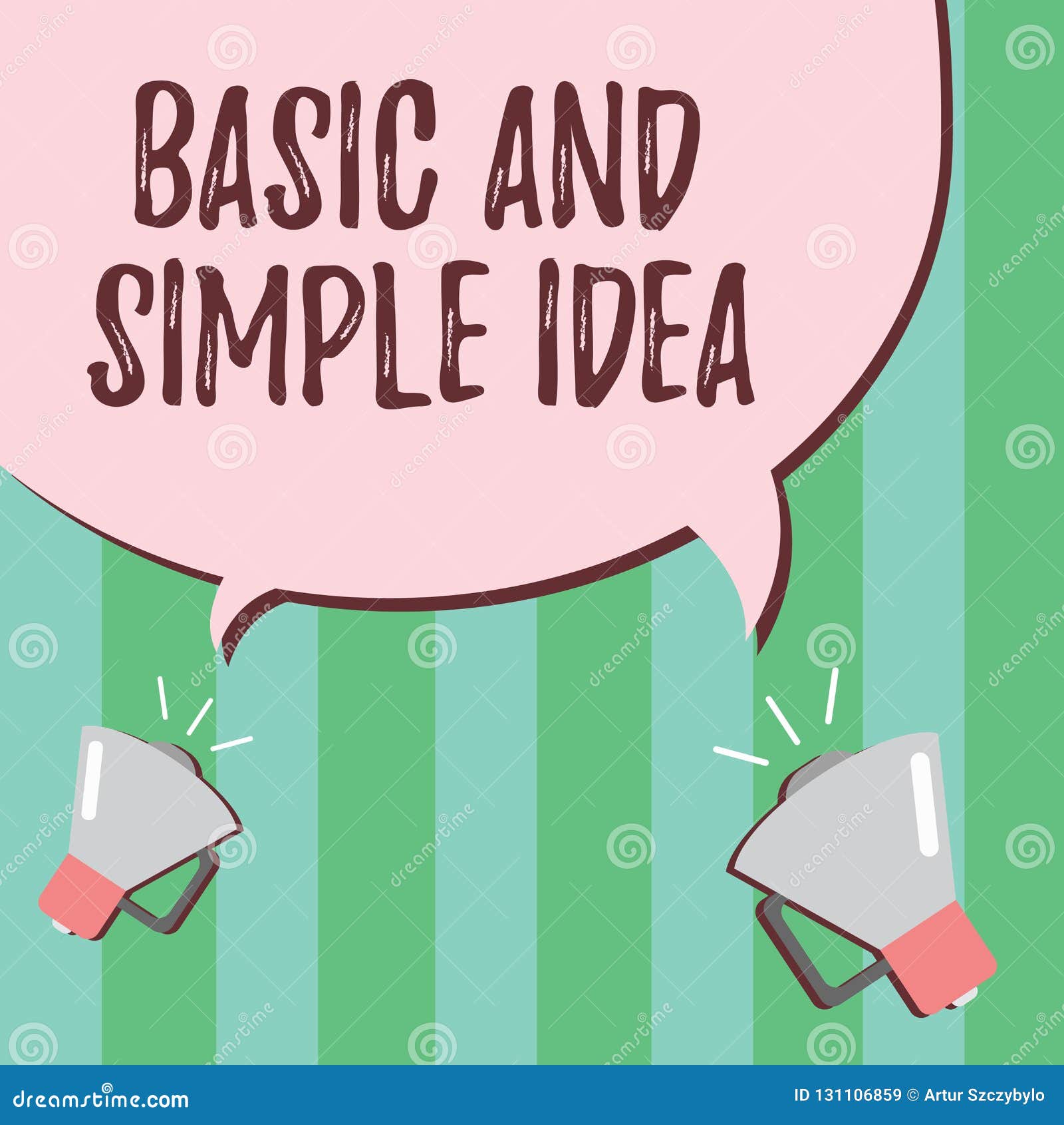 Word Writing Text Basic and Simple Idea. Business Concept for Plain ...