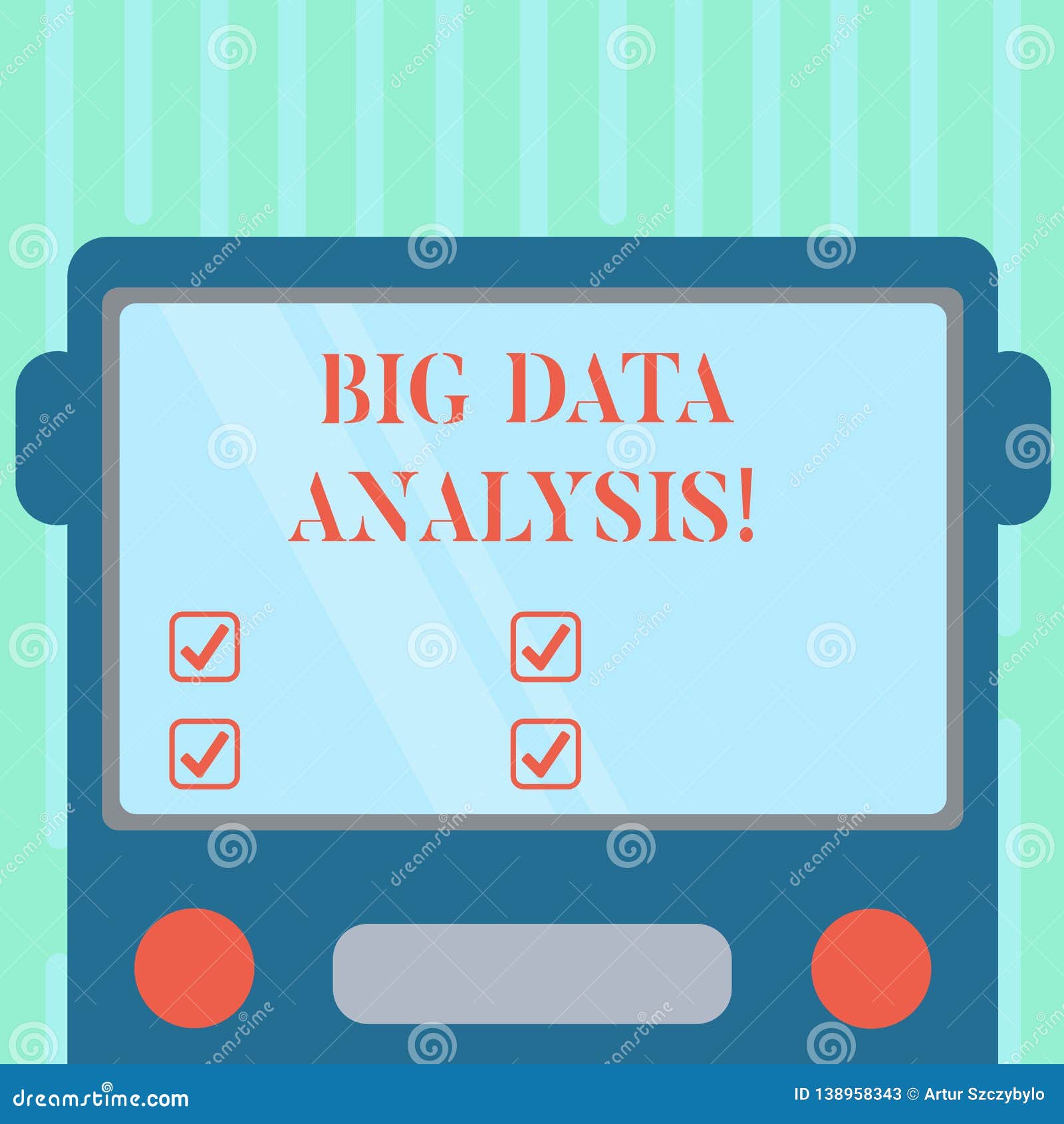 Word Writing Text Big Data Analysis. Business Concept for Complex ...