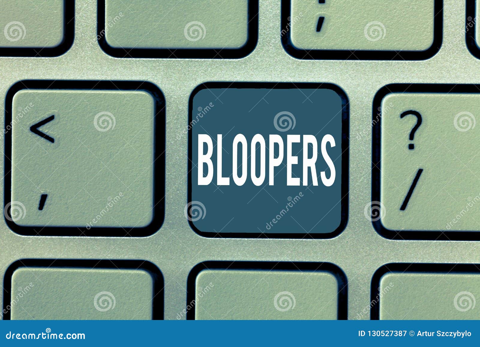 Word Writing Text Bloopers. Business Concept for Embarrassing Errors ...