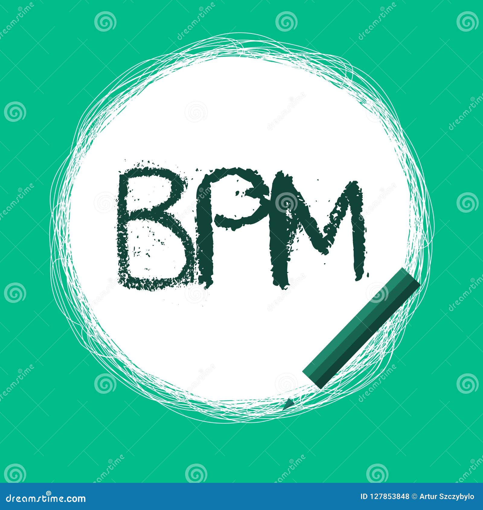 Word Writing Text Bpm. Business Concept for Discipline of Improving a ...