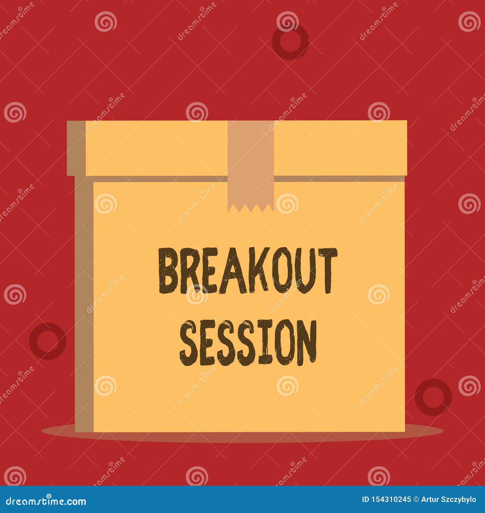 Word Writing Text Breakout Session. Business Concept for Workshop ...