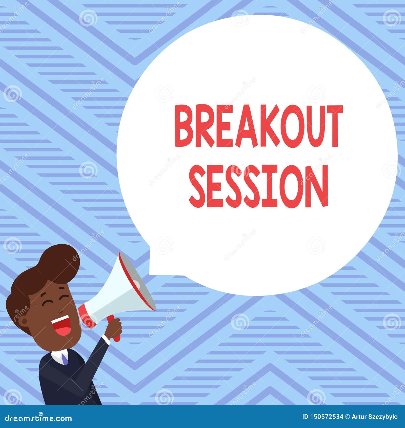 Word Writing Text Breakout Session. Business Concept for Workshop ...