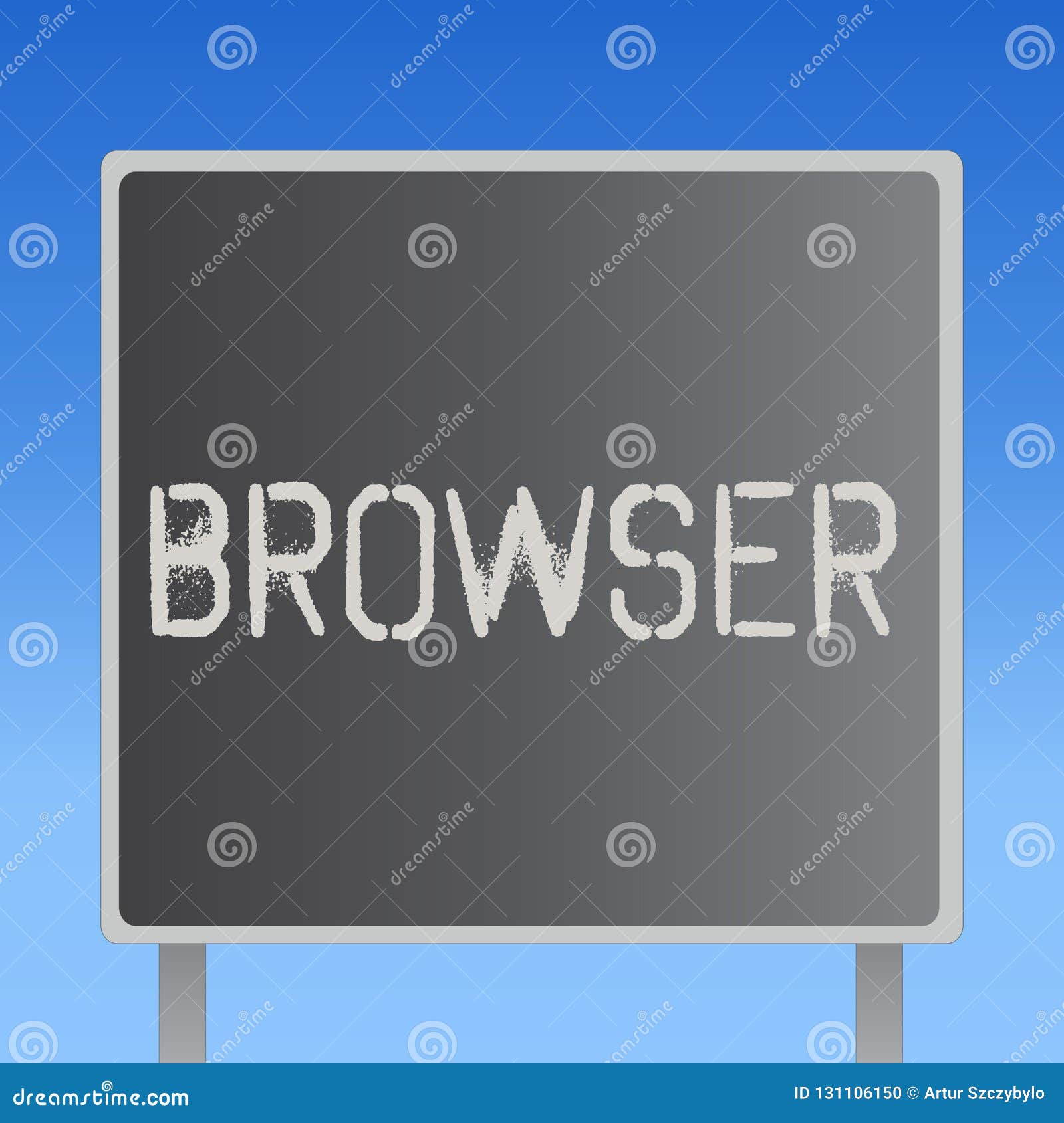 Word Writing Text Browser. Business Concept for Computer Program Graphical User Interface ...