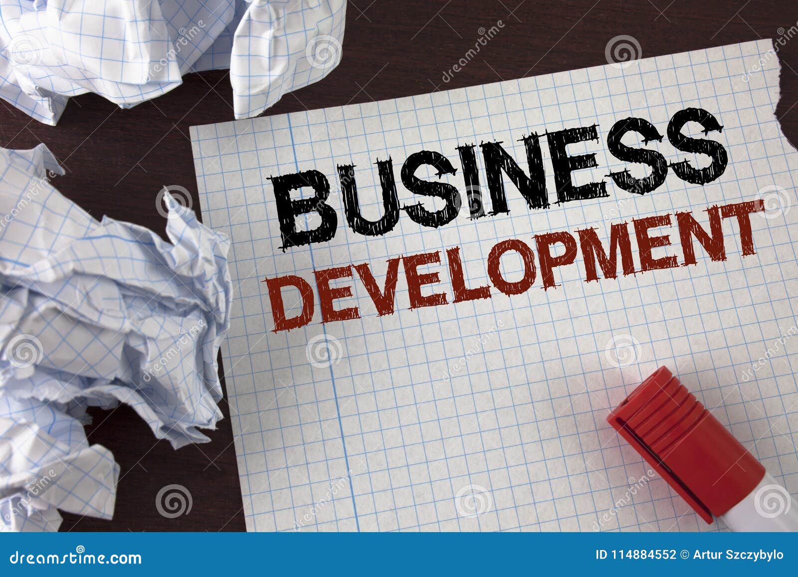 Word Writing Text Business Development. Business Concept for Develop ...