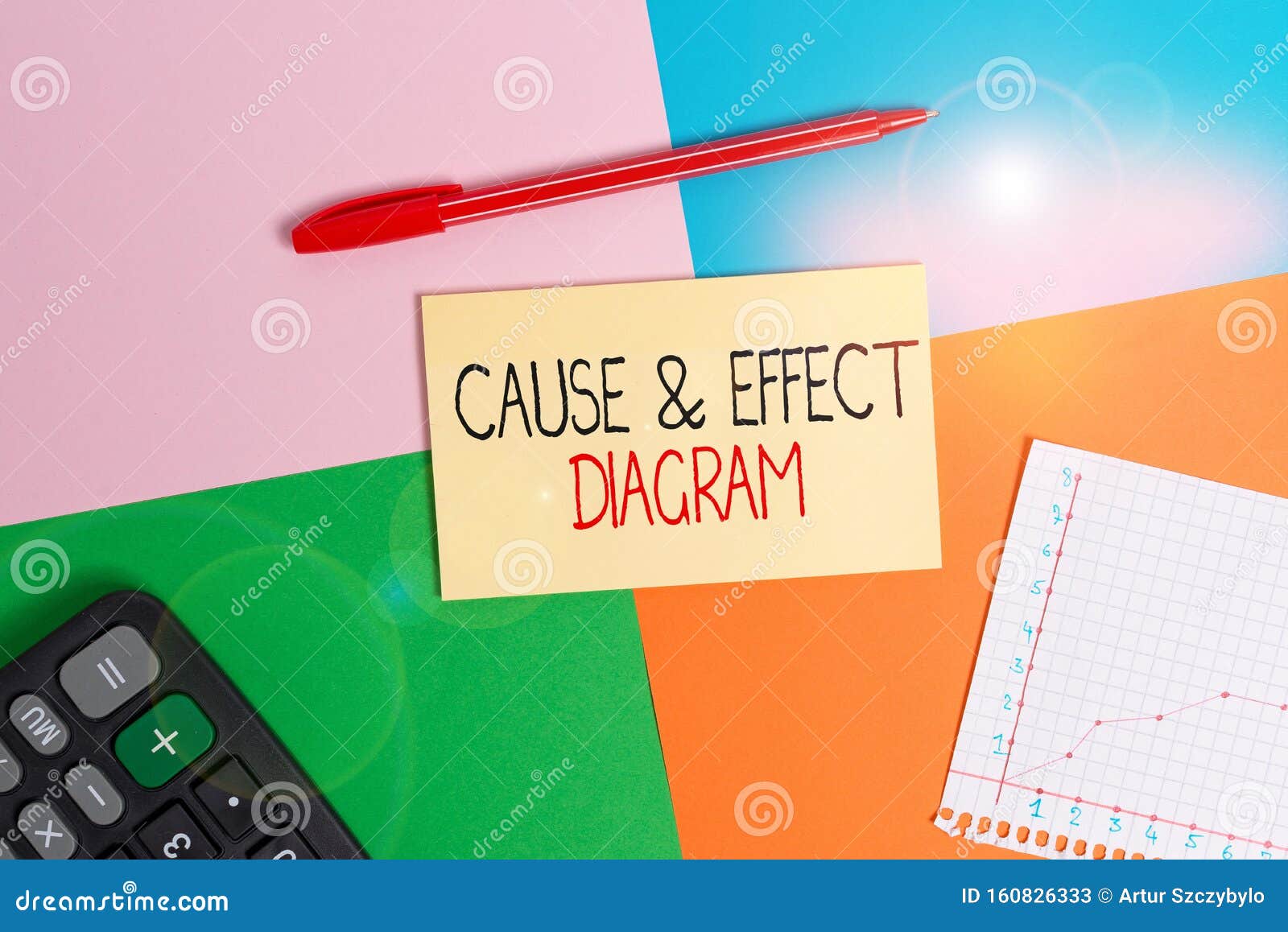 Word Writing Text Cause and Effect Diagram. Business Concept for ...