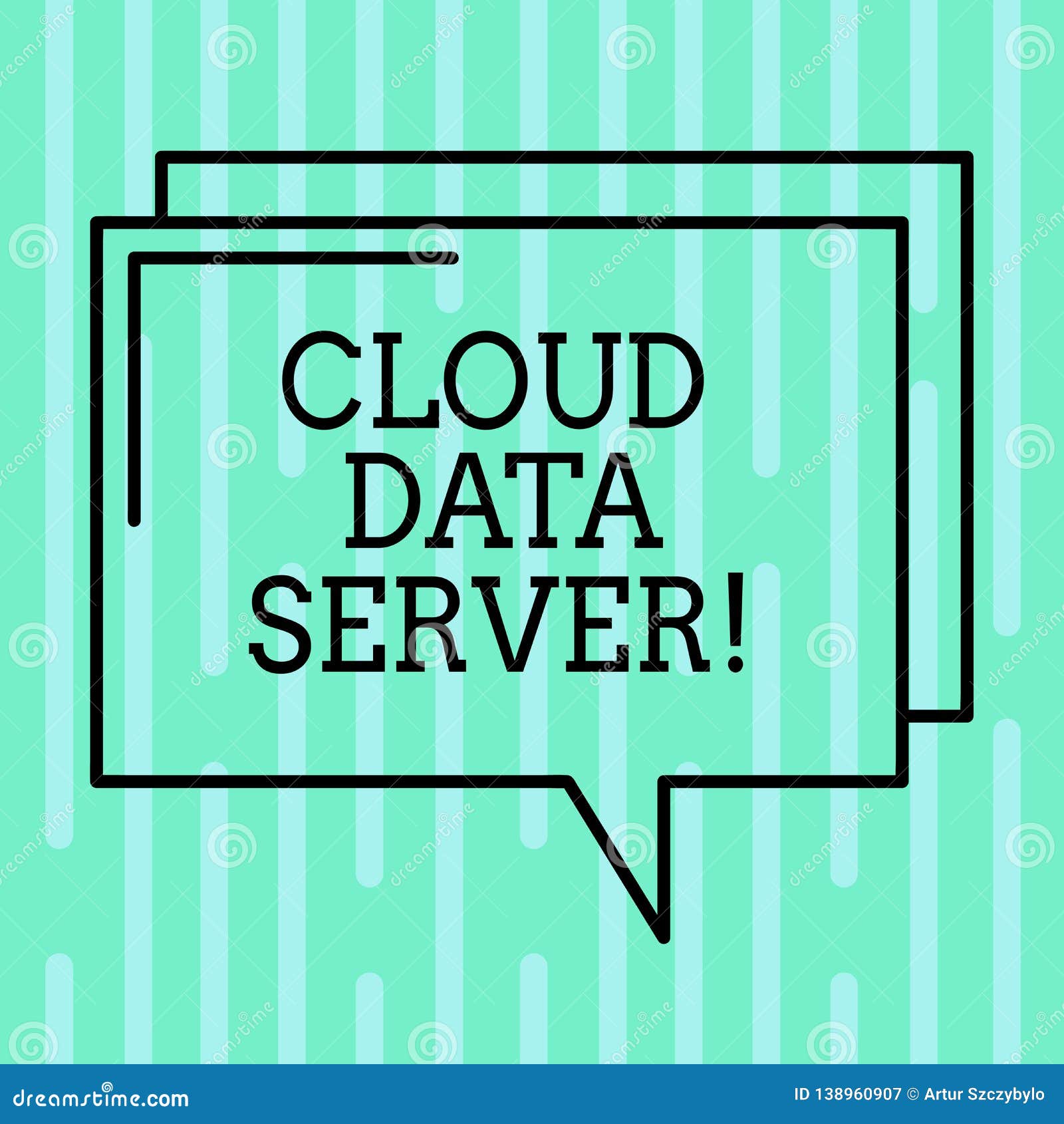 Word Writing Text Cloud Data Server. Business Concept for Built Hosted through Computing ...