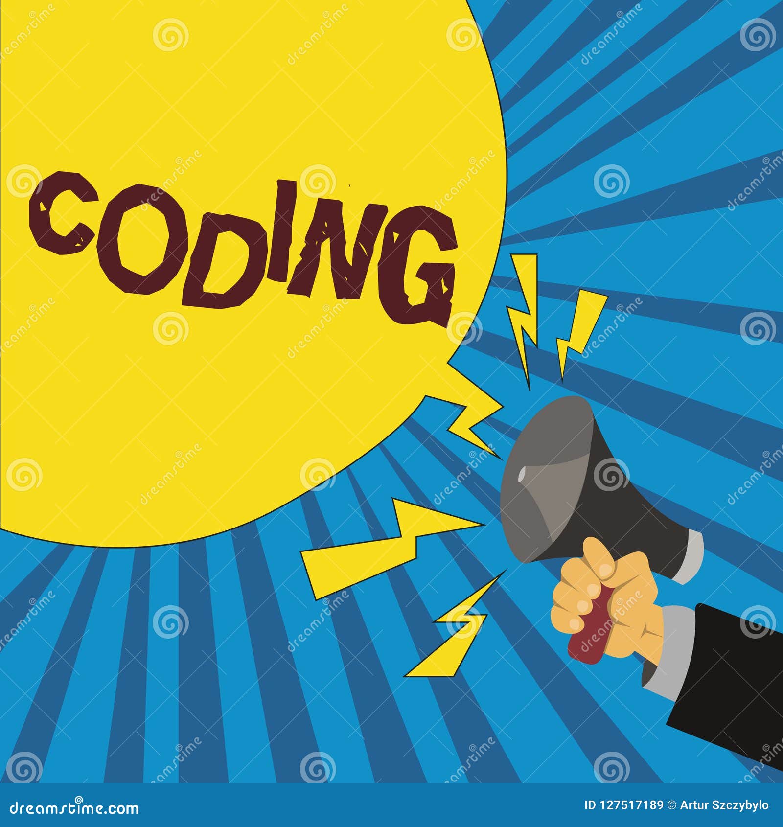 Word Writing Text Coding Business Concept For Assigning Code To Something For Classification