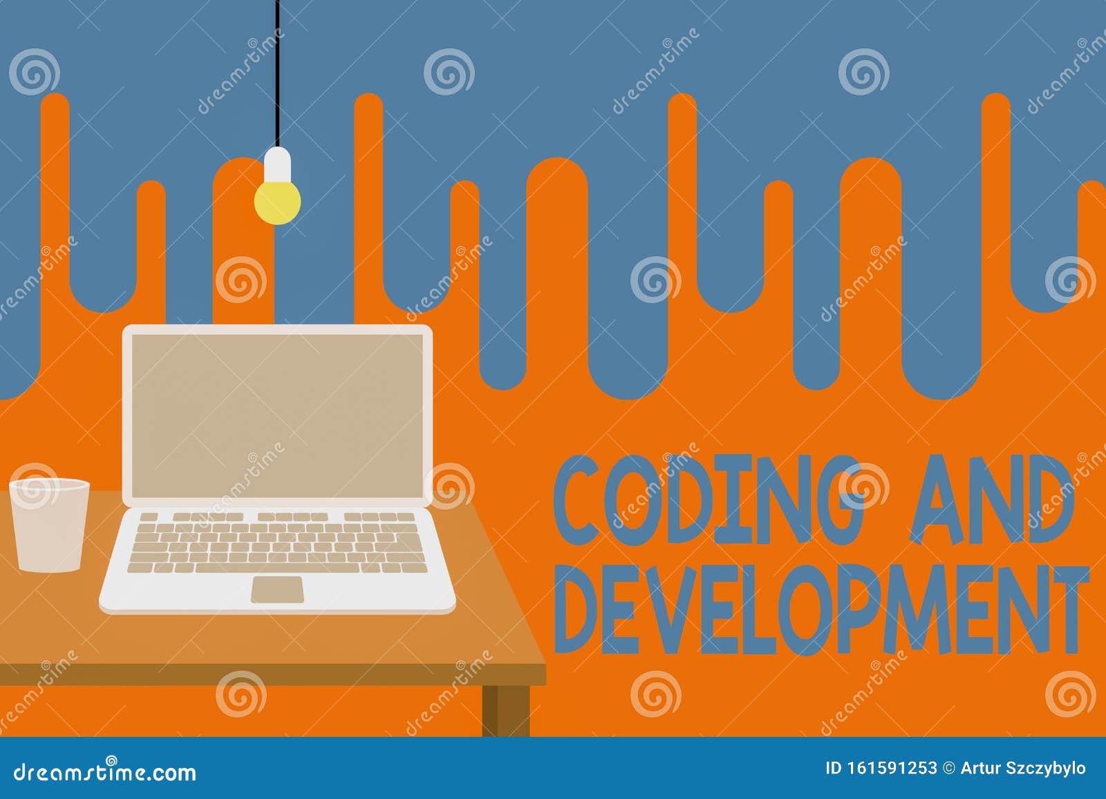 Word Writing Text Coding and Development. Business Concept for Programming Building Simple ...