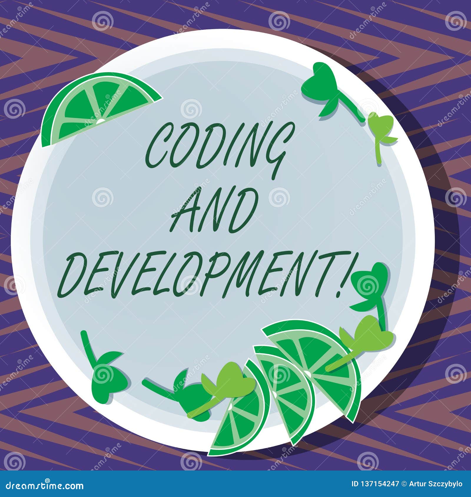 Word Writing Text Coding And Development Business Concept For To Program Or Create A Software