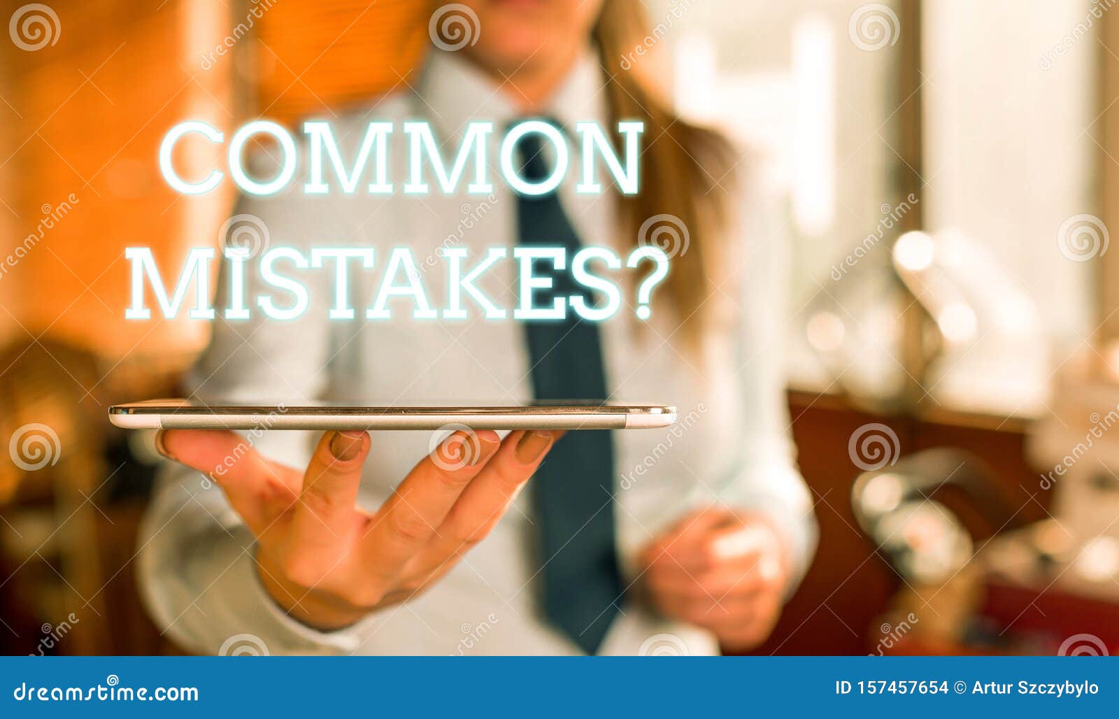 Word Writing Text Common Mistakes Question. Business Concept for Repeat ...