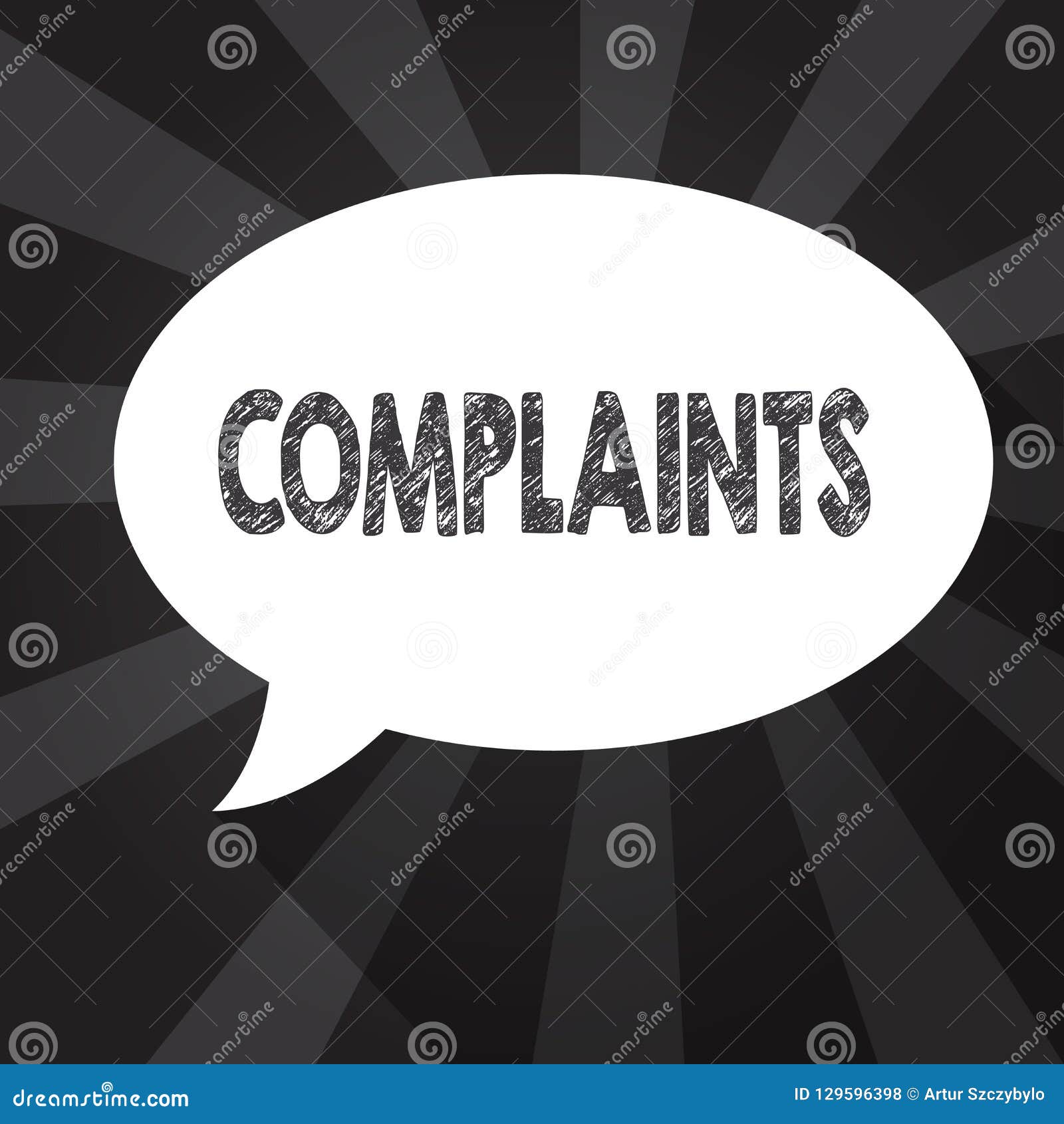 Word Writing Text Complaints. Business Concept for Statement that ...