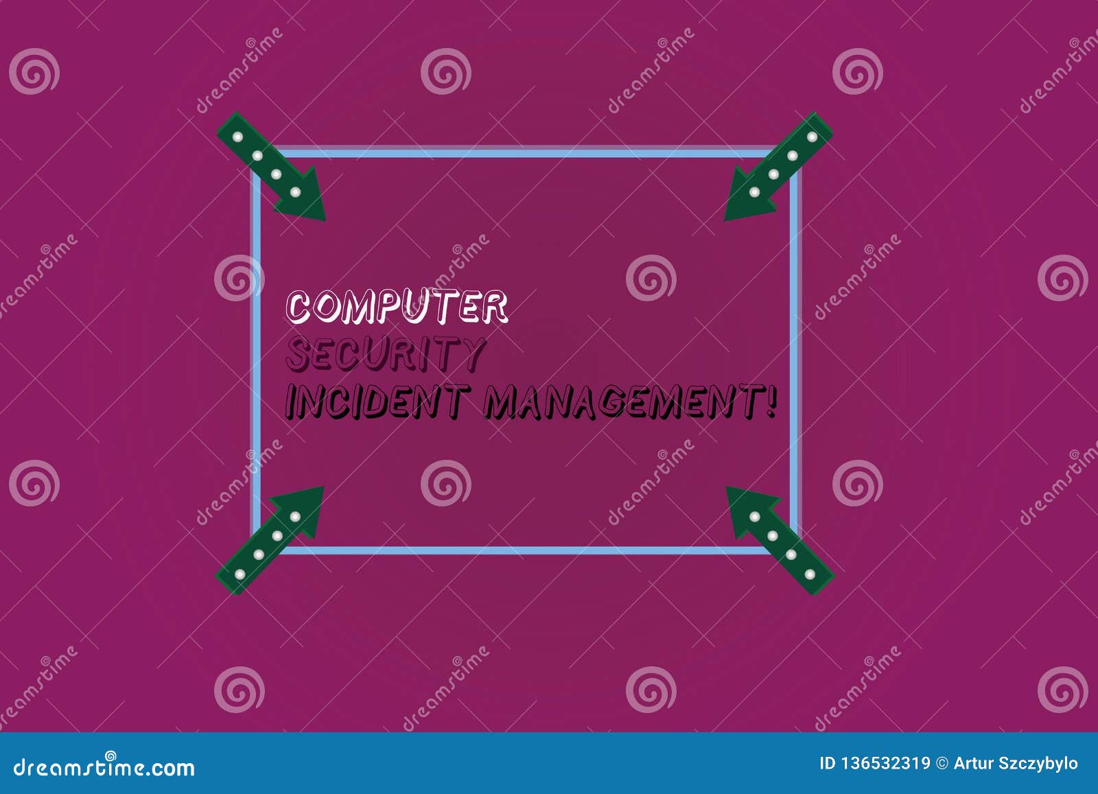 Word Writing Text Computer Security Incident Management. Business ...