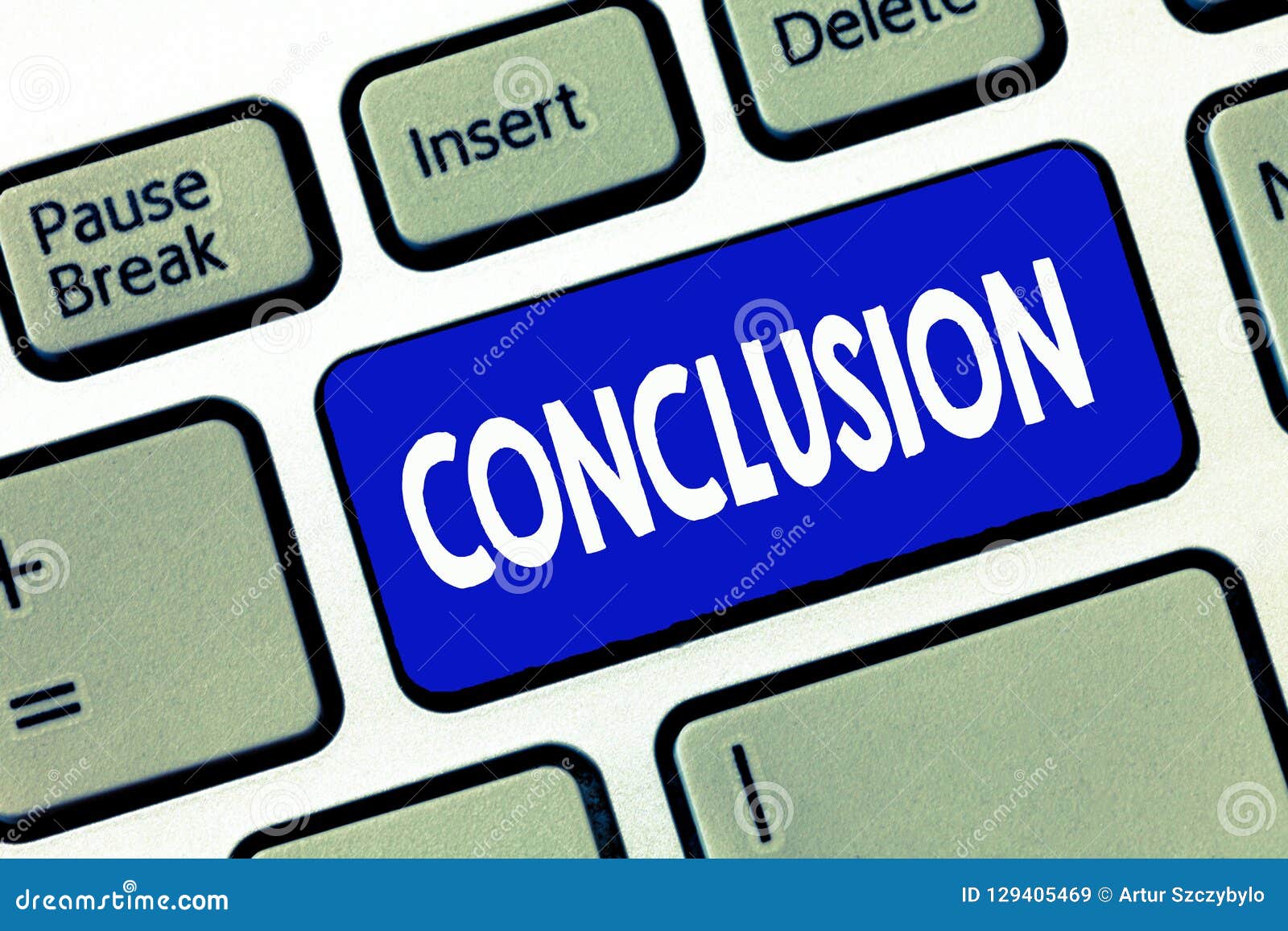 Word Writing Text Conclusion. Business Concept for Results Analysis ... Word Writing Text Conclusion. Business Concept for Results Analysis ...