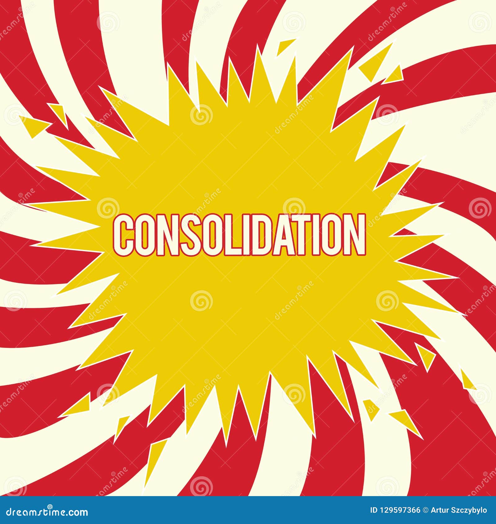 Word Writing Text Consolidation. Business Concept for Action or Process ...