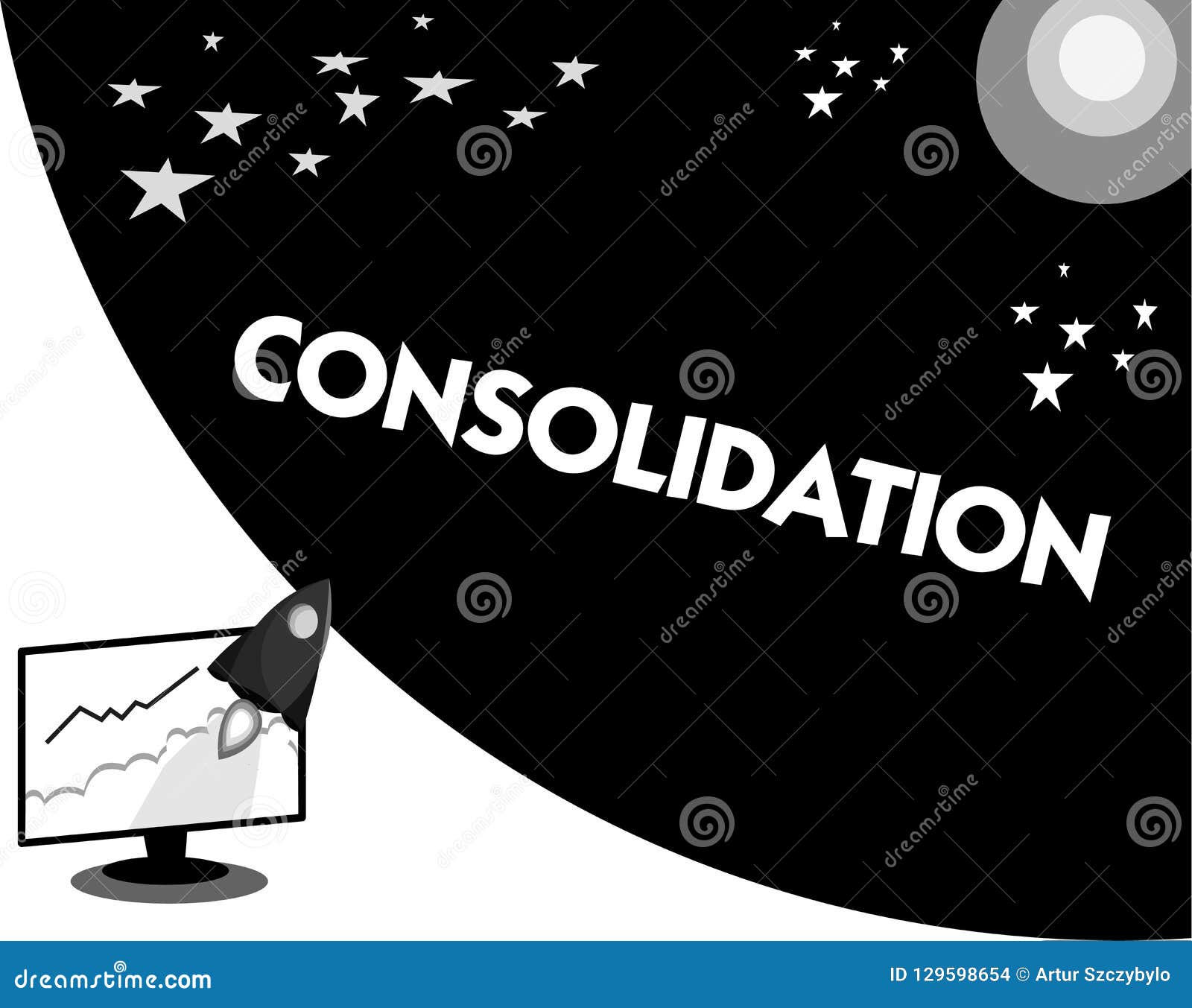 Word Writing Text Consolidation. Business Concept for Action or Process ...