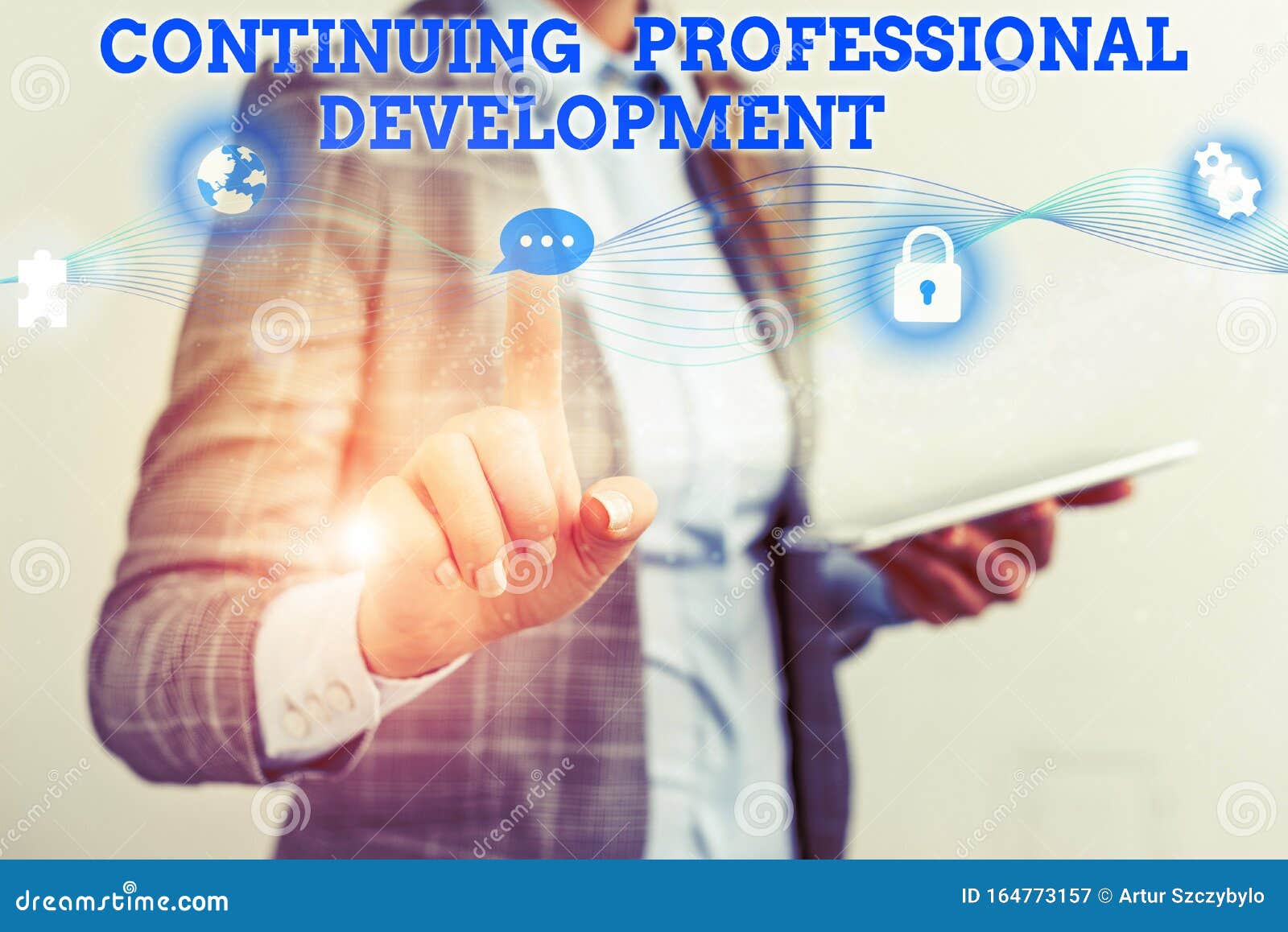 Word Writing Text Continuing Professional Development. Business Concept ...