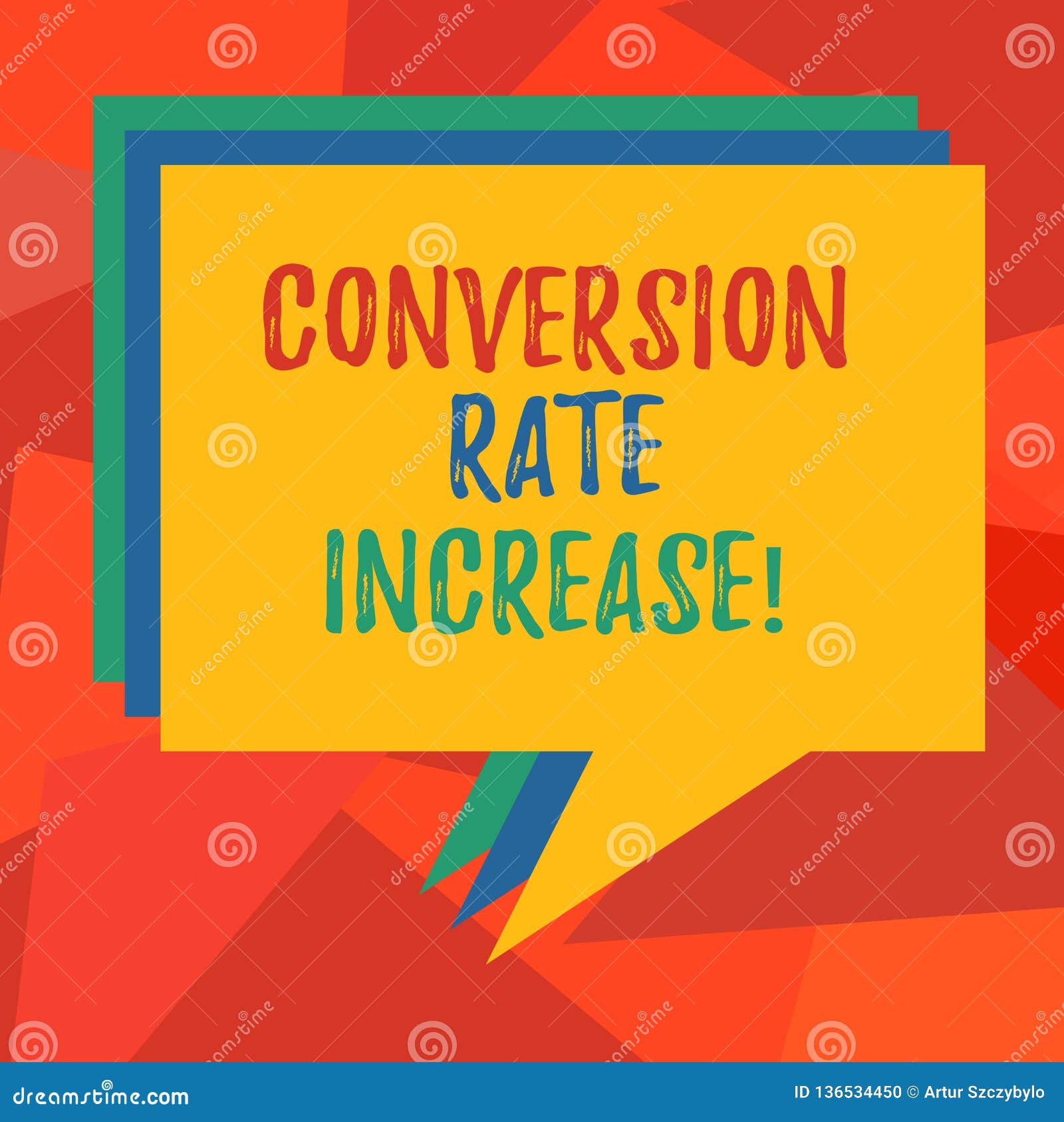 Word Writing Text Conversion Rate Increase. Business Concept for ...
