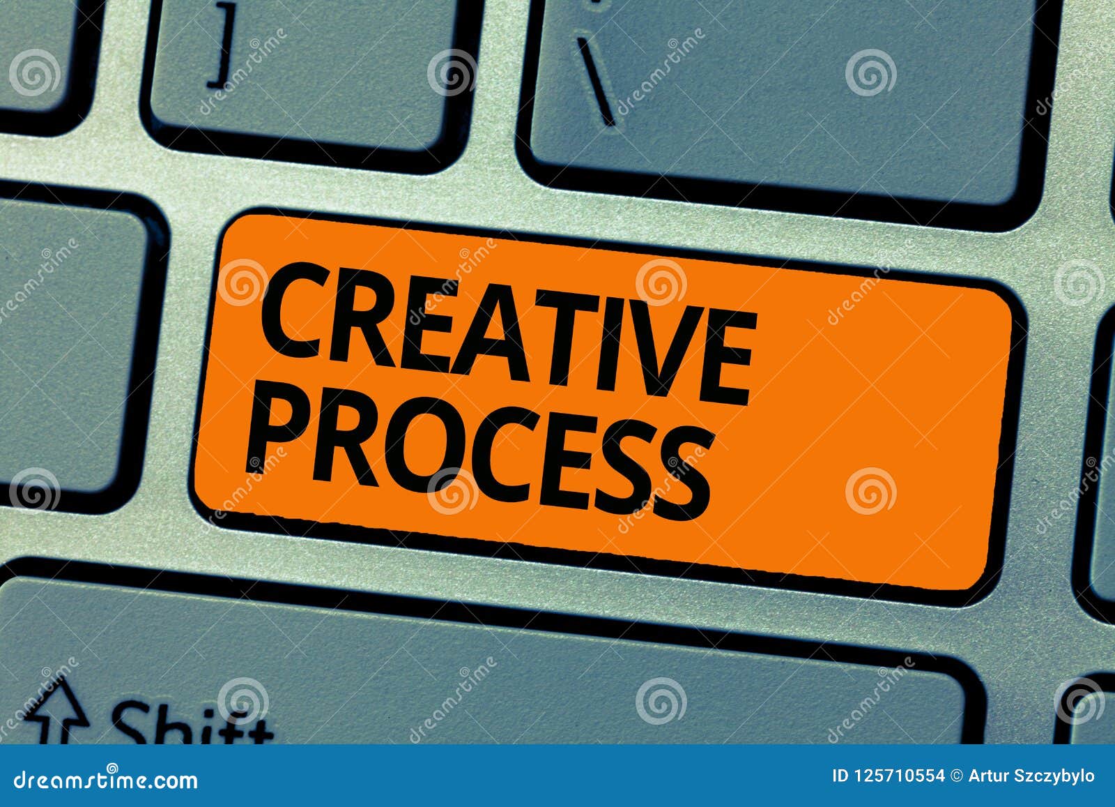 Word Writing Text Creative Process. Business Concept for Act of Making ...