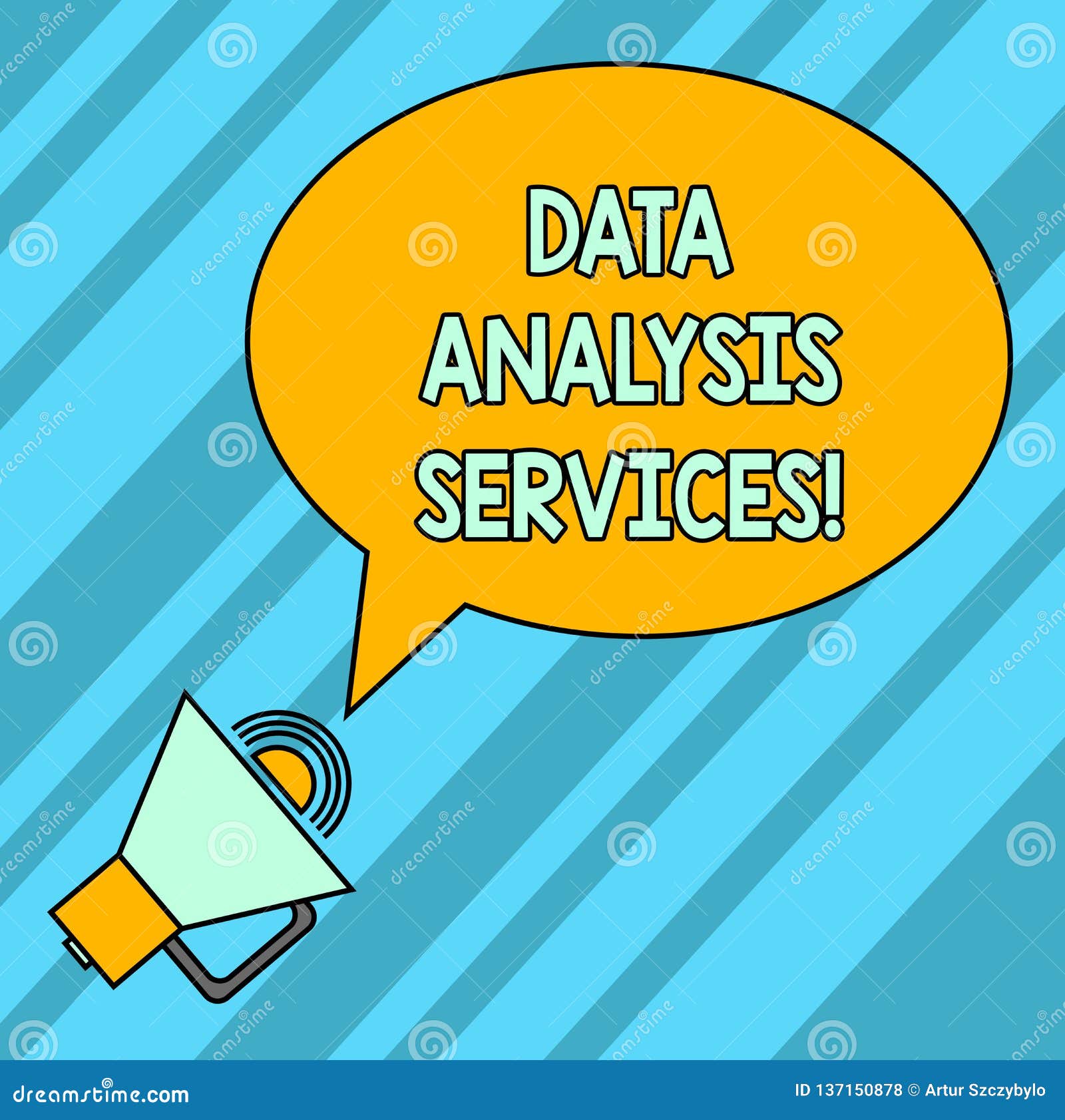 Word Writing Text Data Analysis Services. Business Concept for an ...