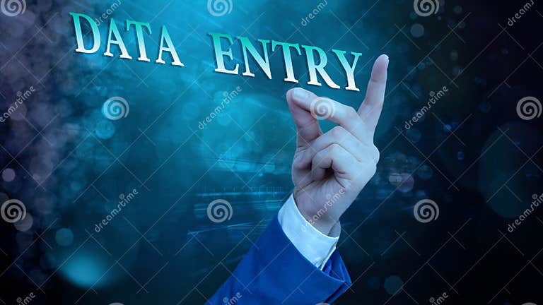Word Writing Text Data Entry. Business Concept for Process of Inputting ... Word Writing Text Data Entry. Business Concept for Process of Inputting ...