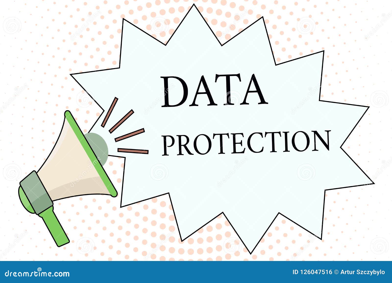 Word Writing Text Data Protection. Business Concept for Protect IP ...