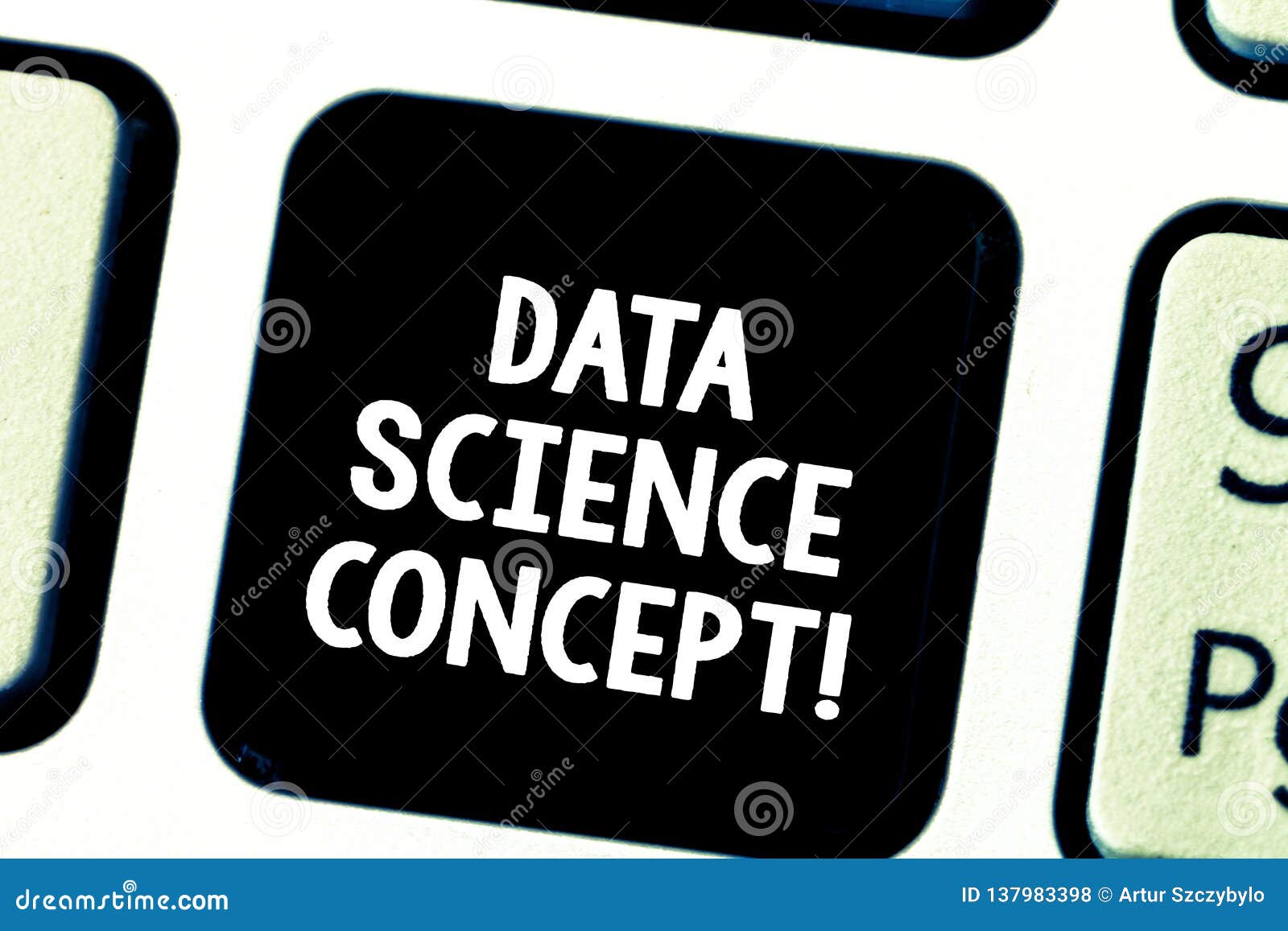Word Writing Text Data Science Concept. Business Concept for Extraction ...