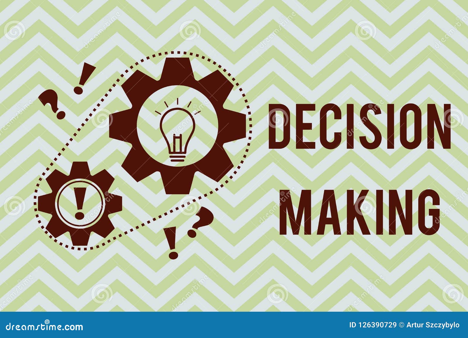 Word Writing Text Decision Making. Business Concept for the Act of ...