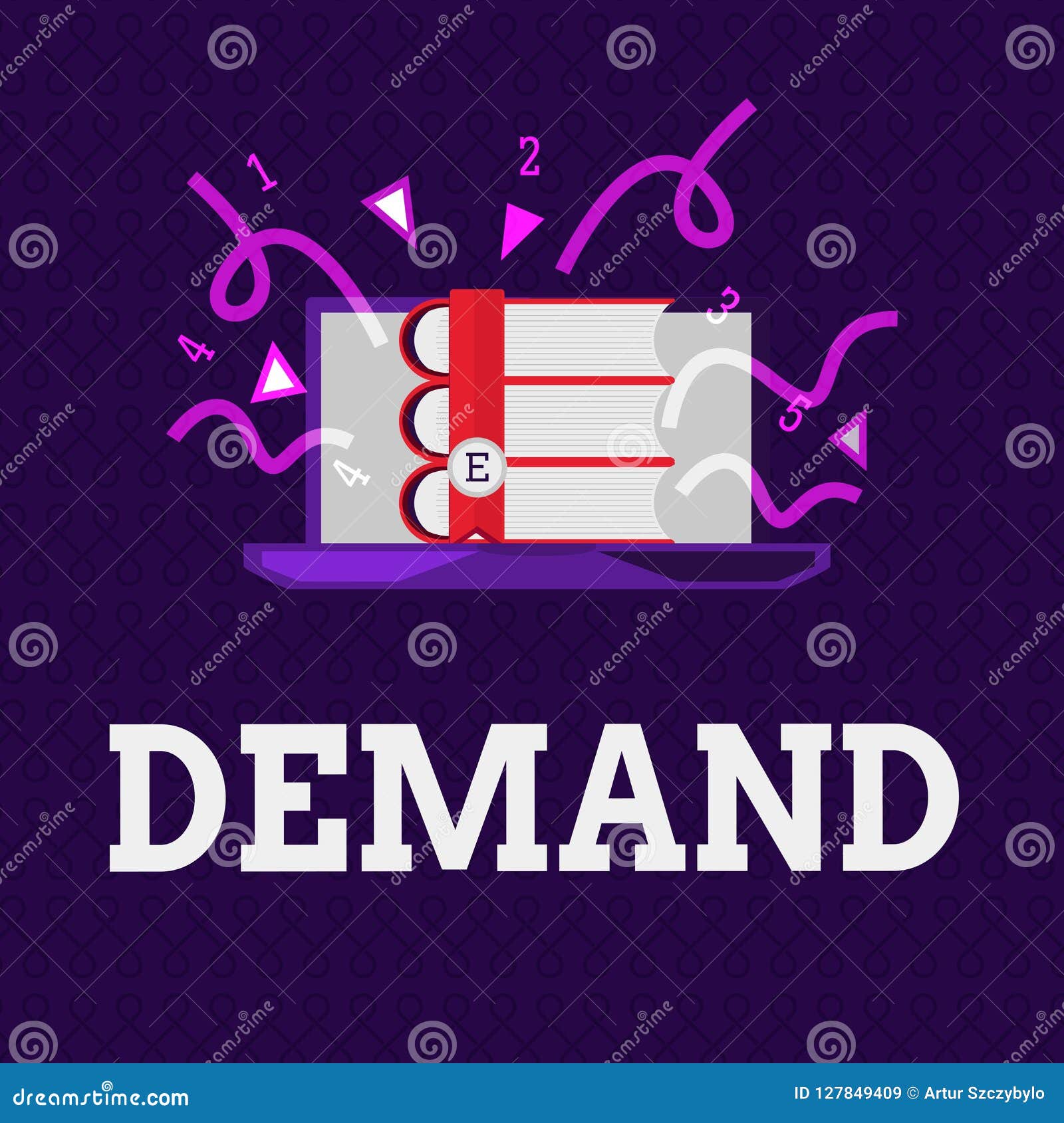 Word Writing Text Demand. Business Concept for Insistent and Peremptory ...