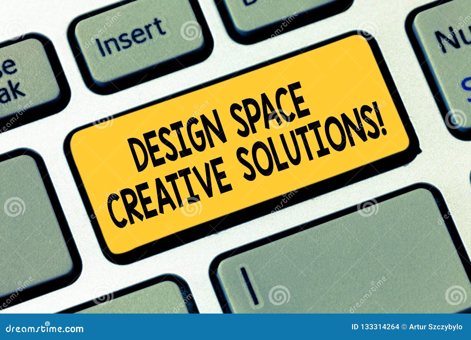 Word Writing Text Design Space Creative Solutions. Business Concept for ...