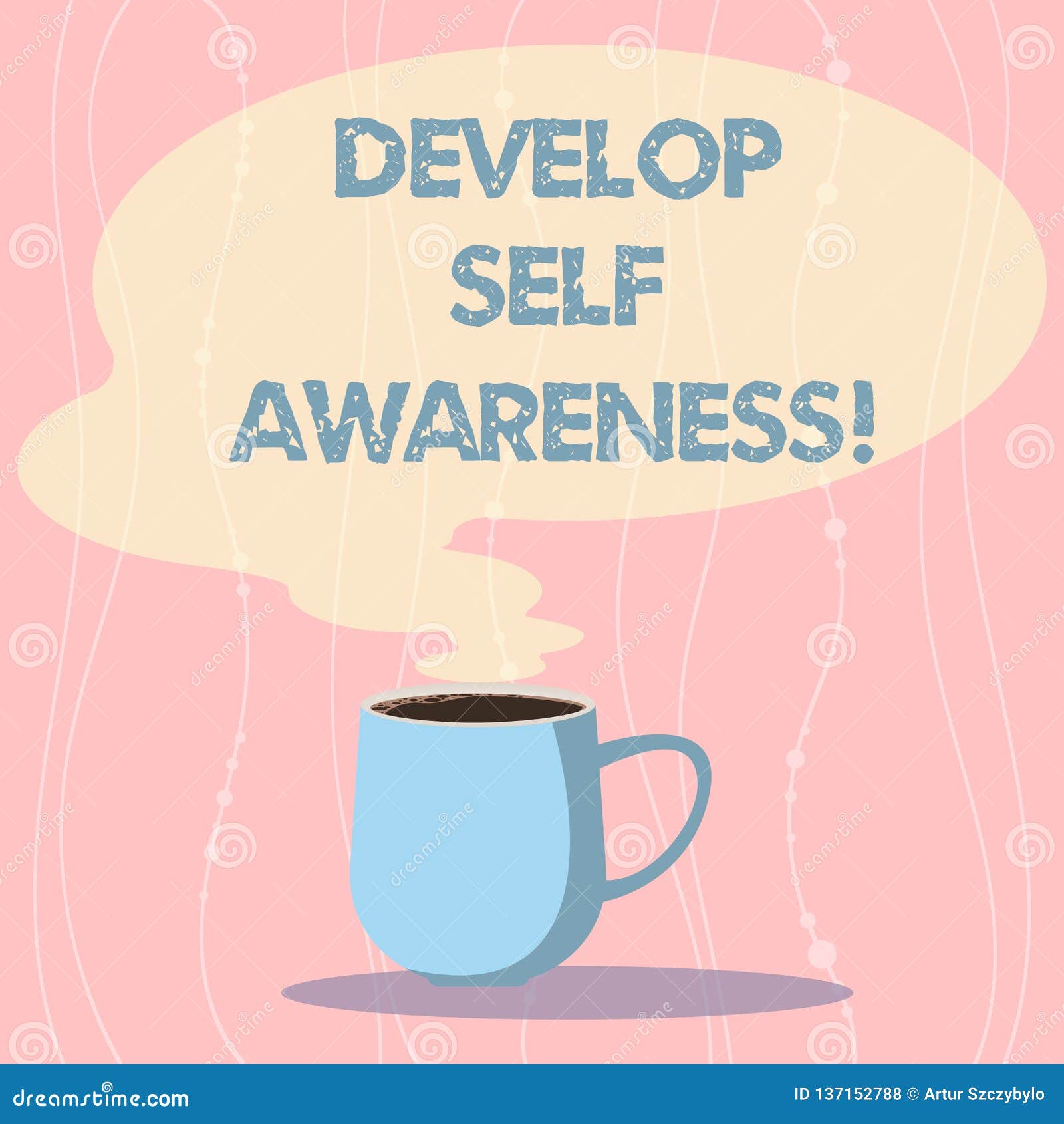 Word Writing Text Develop Self Awareness. Business Concept for Improve ...