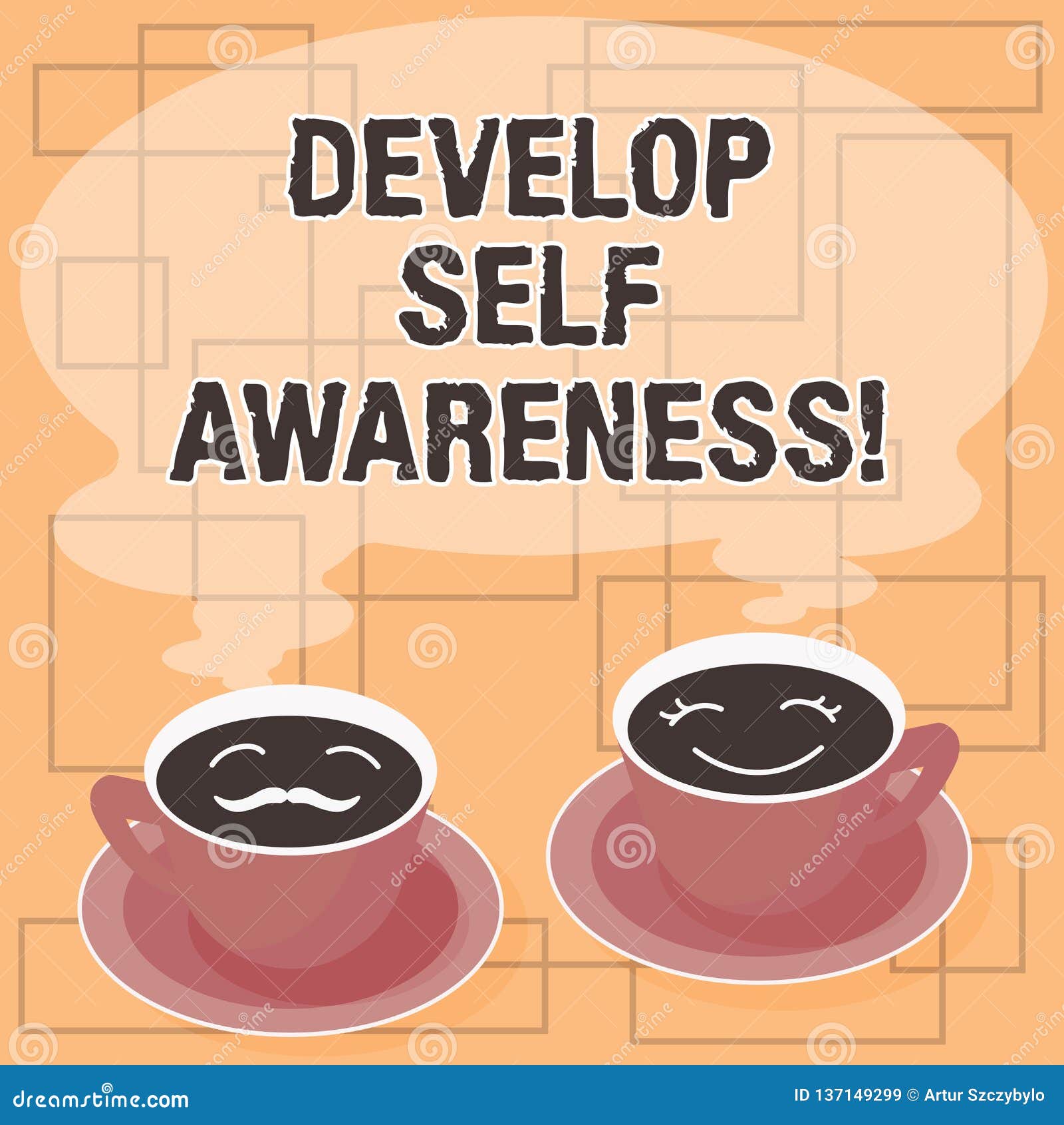 Word Writing Text Develop Self Awareness. Business Concept for Improve ...