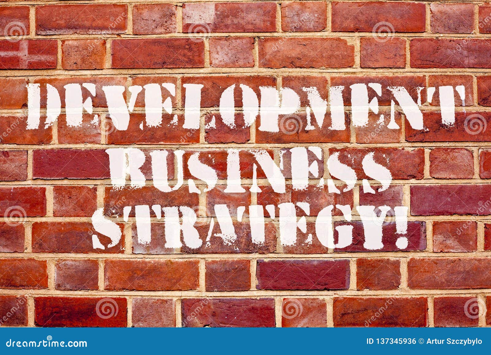 Word Writing Text Development Business Strategy. Business Concept for ...