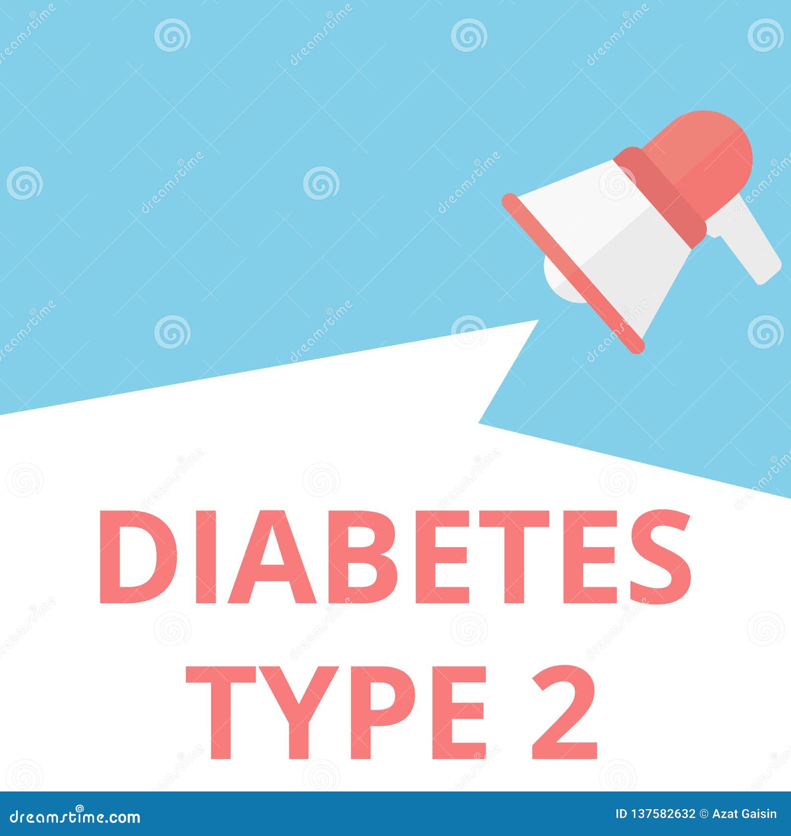 Word Writing Text Diabetes Type 2 Stock Illustration - Illustration of ...
