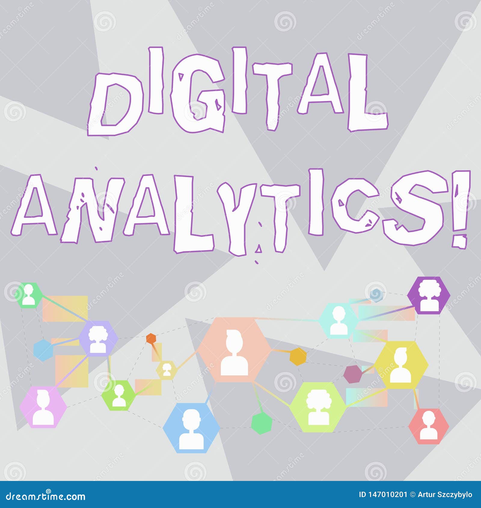 Word Writing Text Digital Analytics. Business Concept for the Analysis ...
