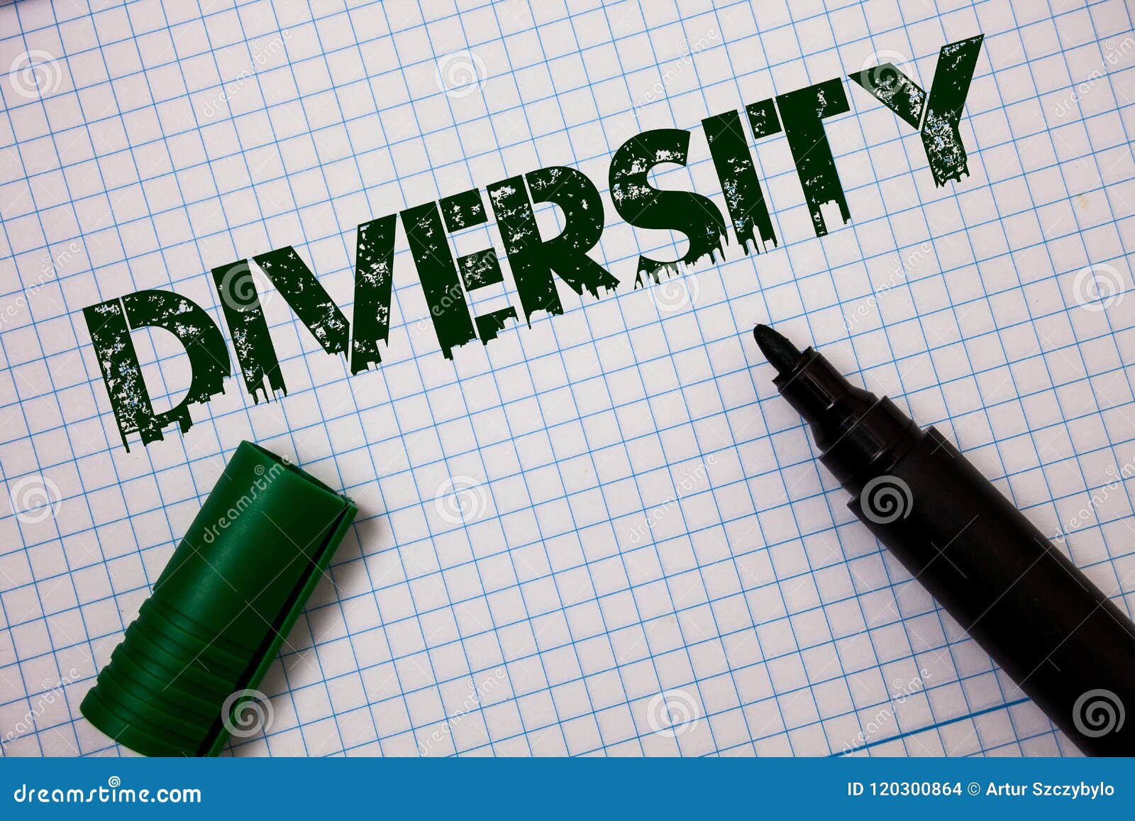 Word Writing Text Diversity. Business Concept for Being Composed of ...
