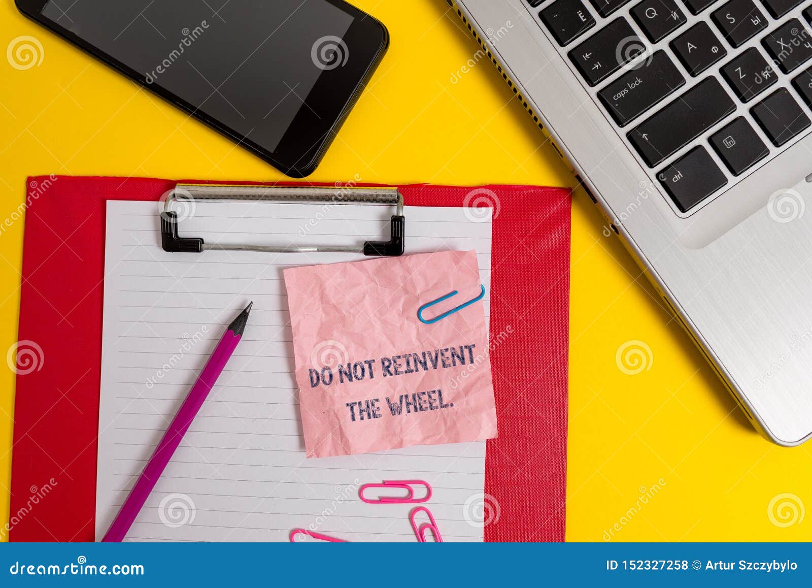 Word Writing Text Do Not Reinvent the Wheel. Business Concept for Stop ...